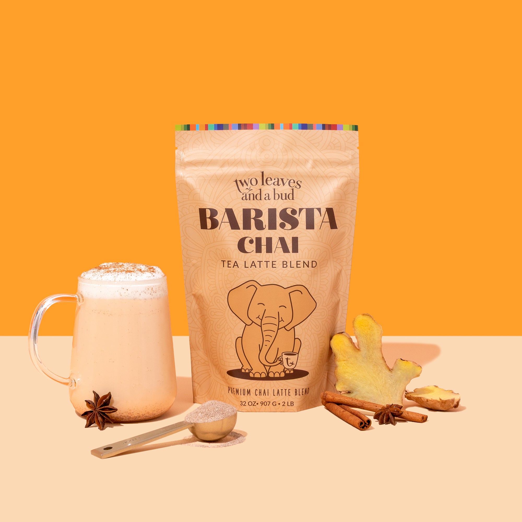 Barista Chai Tea Latte Mix – Two Leaves and a Bud