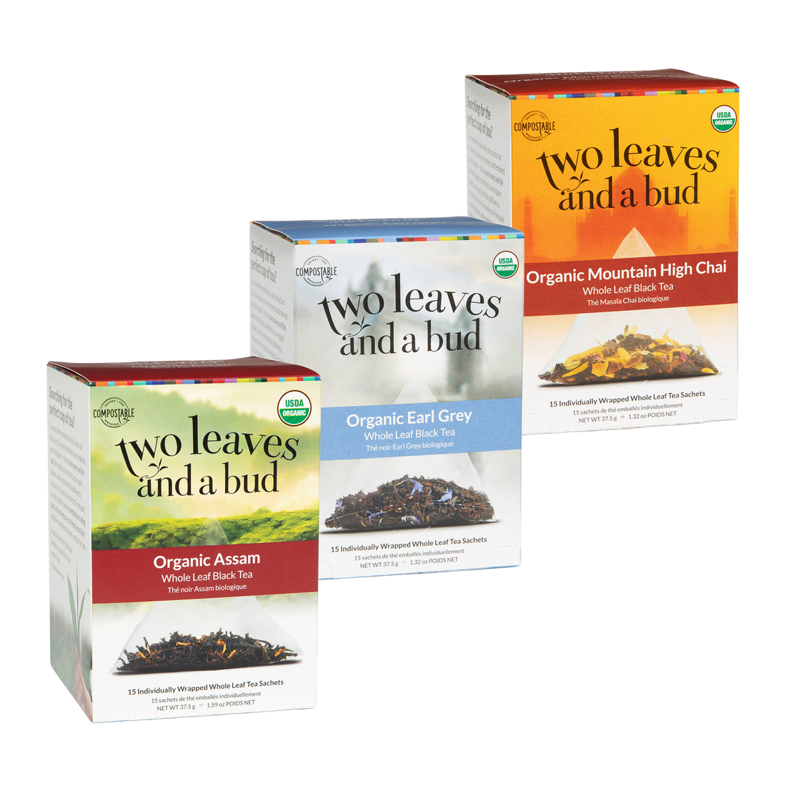 Black Tea Trio – Two Leaves and a Bud