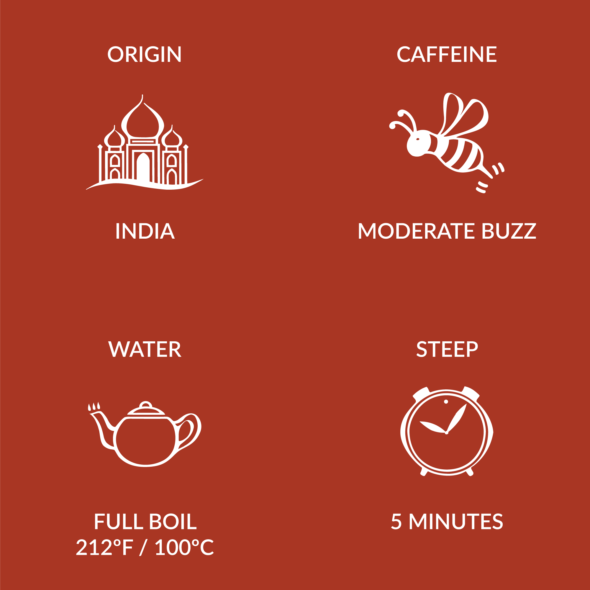 Organic Mountain High Chai Tea Sachets | Two Leaves and a Bud