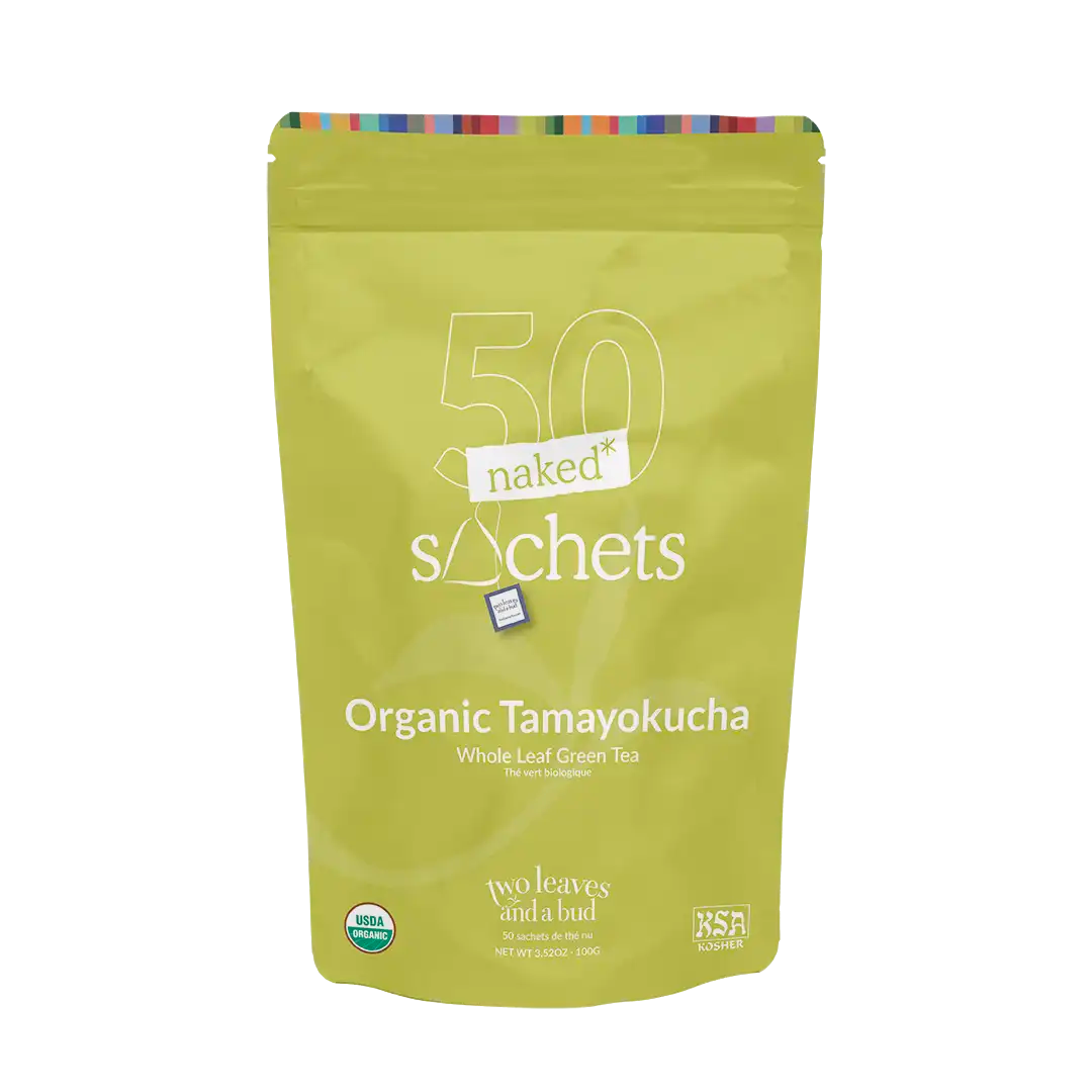 Tamayokucha - 50 Naked Tea Sachets – Two Leaves and a Bud