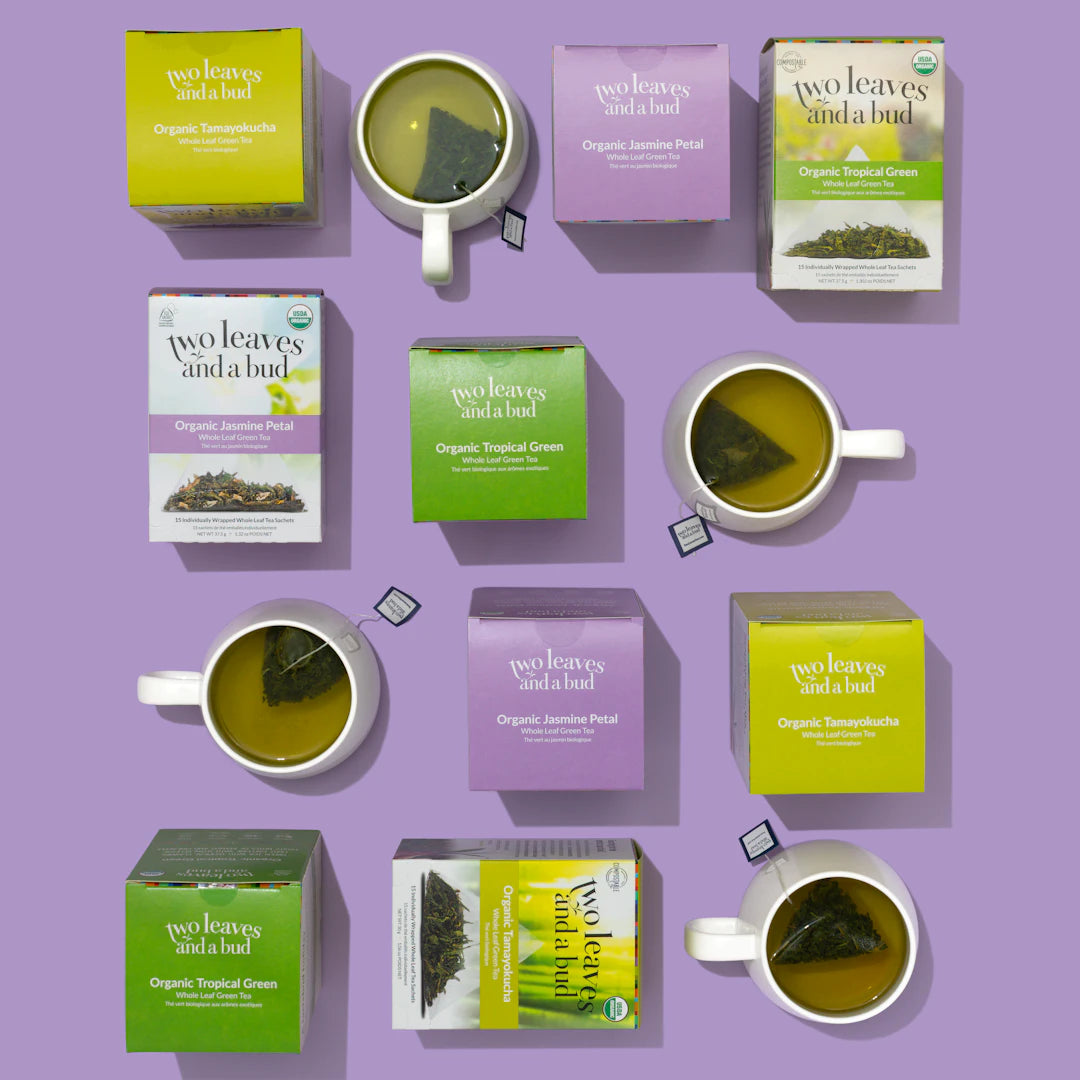 Green Tea Trio – Two Leaves and a Bud