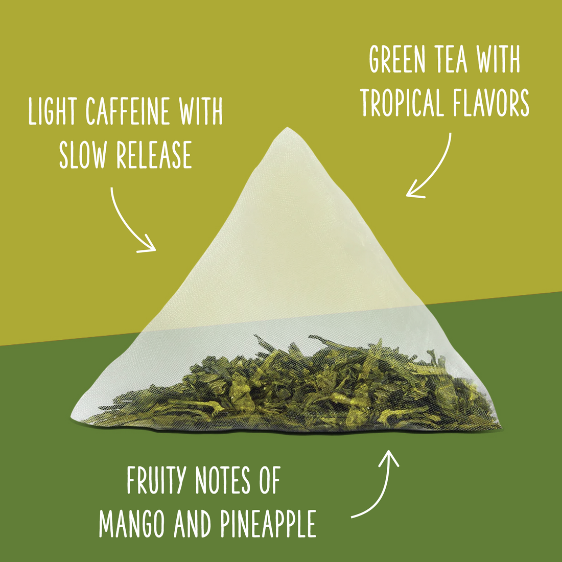Organic Tropical Green Tea | Two Leaves and a Bud
