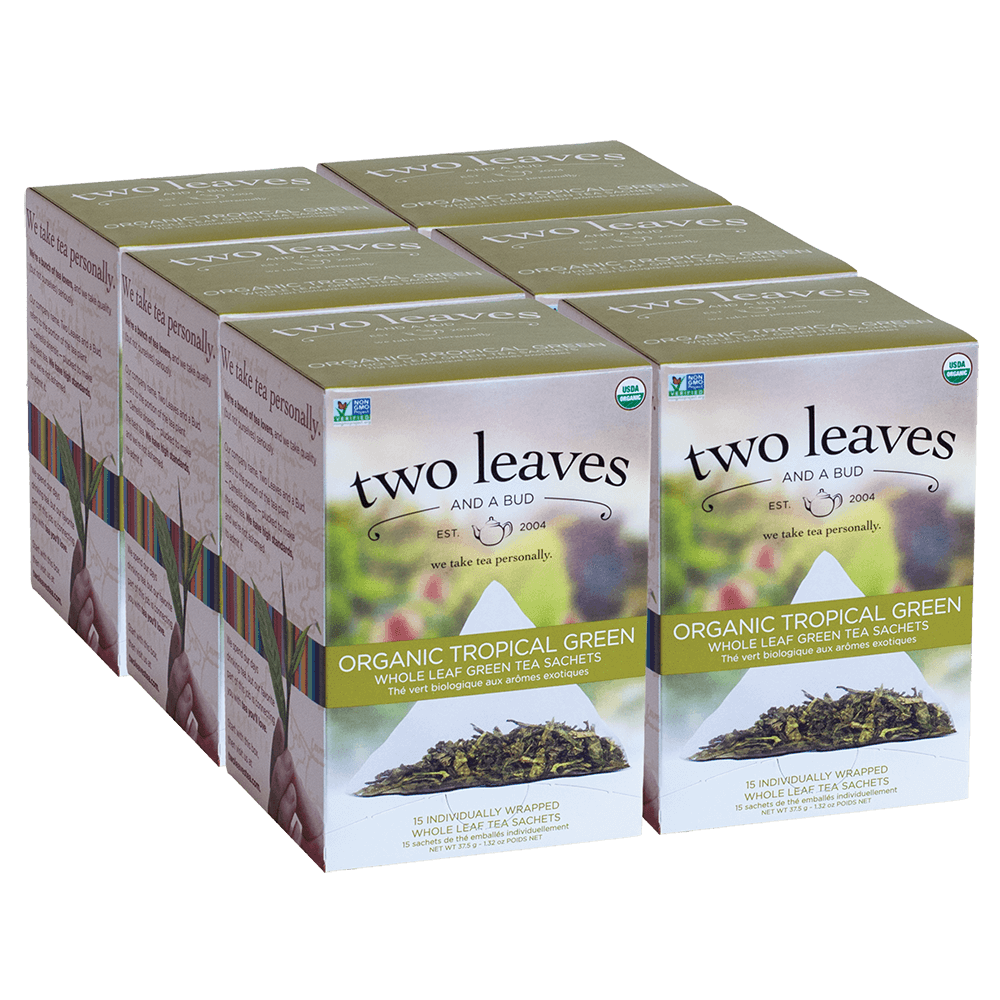 Organic Tropical Green Tea | Two Leaves and a Bud